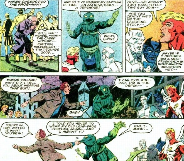 Eugene Patilio, o famoso Homem Sapo (Frog-Man)